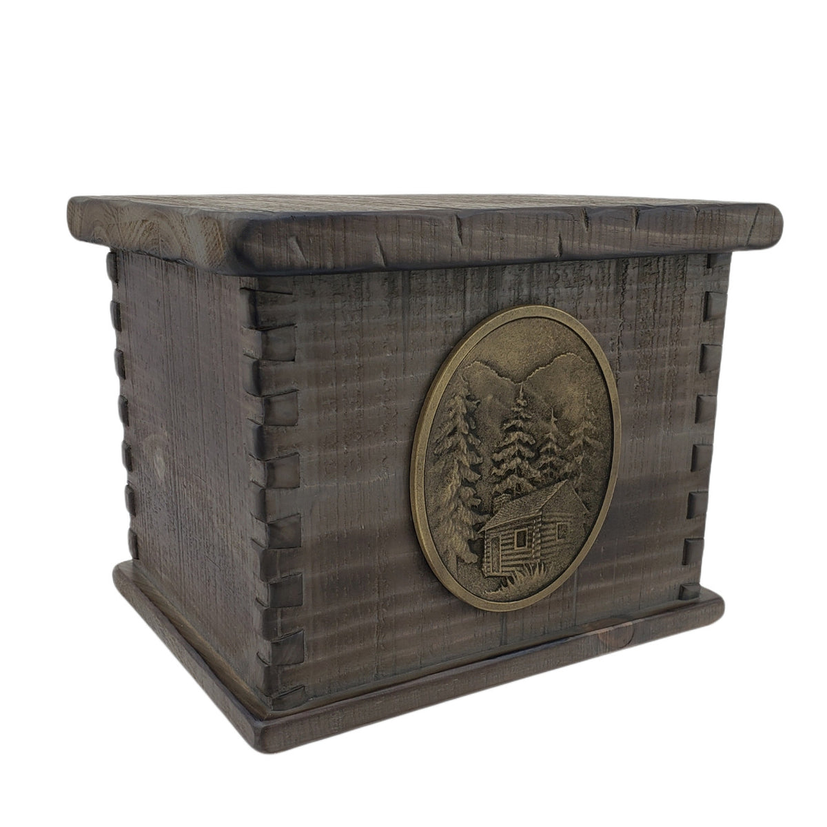 Handcrafted Vintage Wood Ultimate Companion Urn in Vintage Chair Finis ...