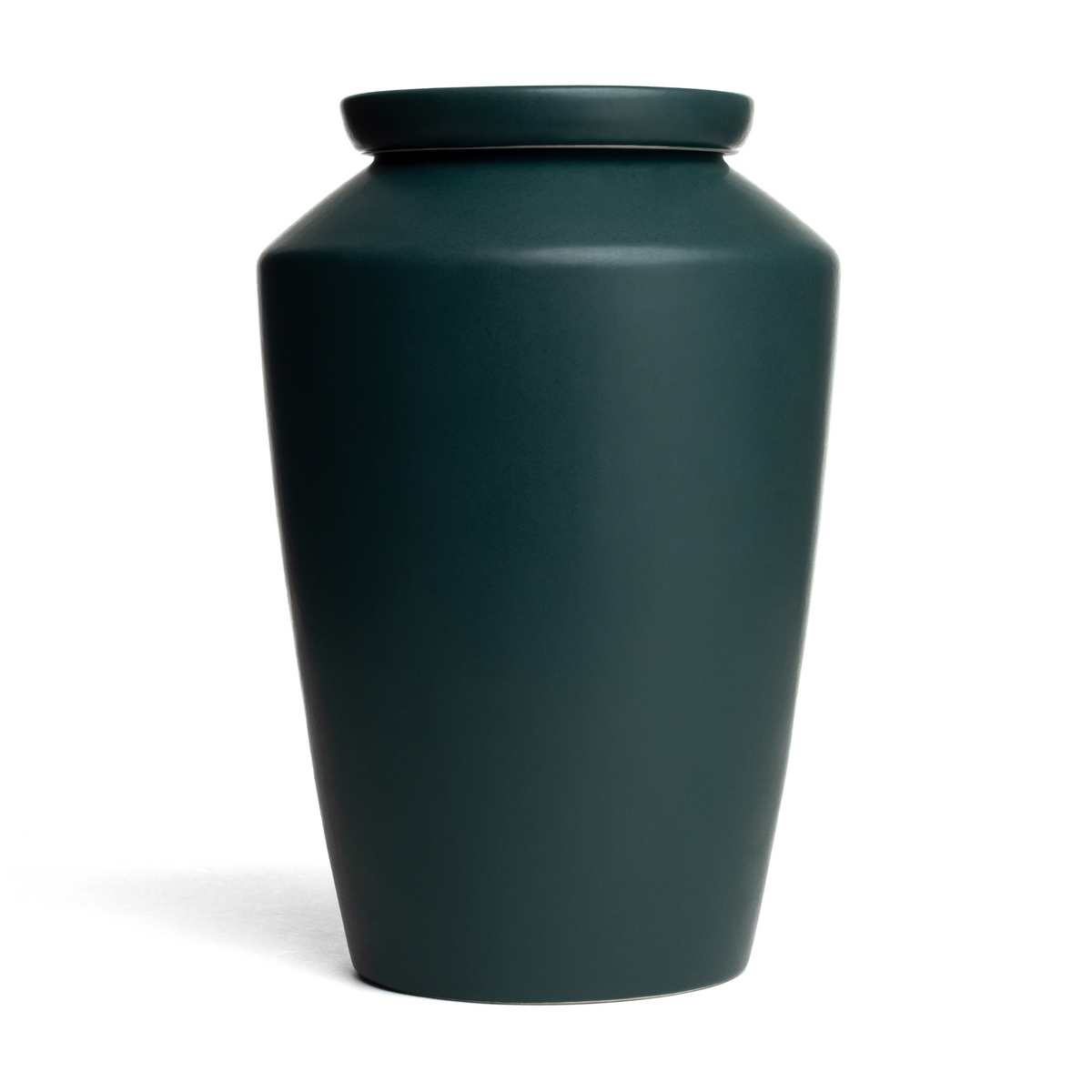 Modern Ceramic Cremation Urn in Green — Urns Northwest